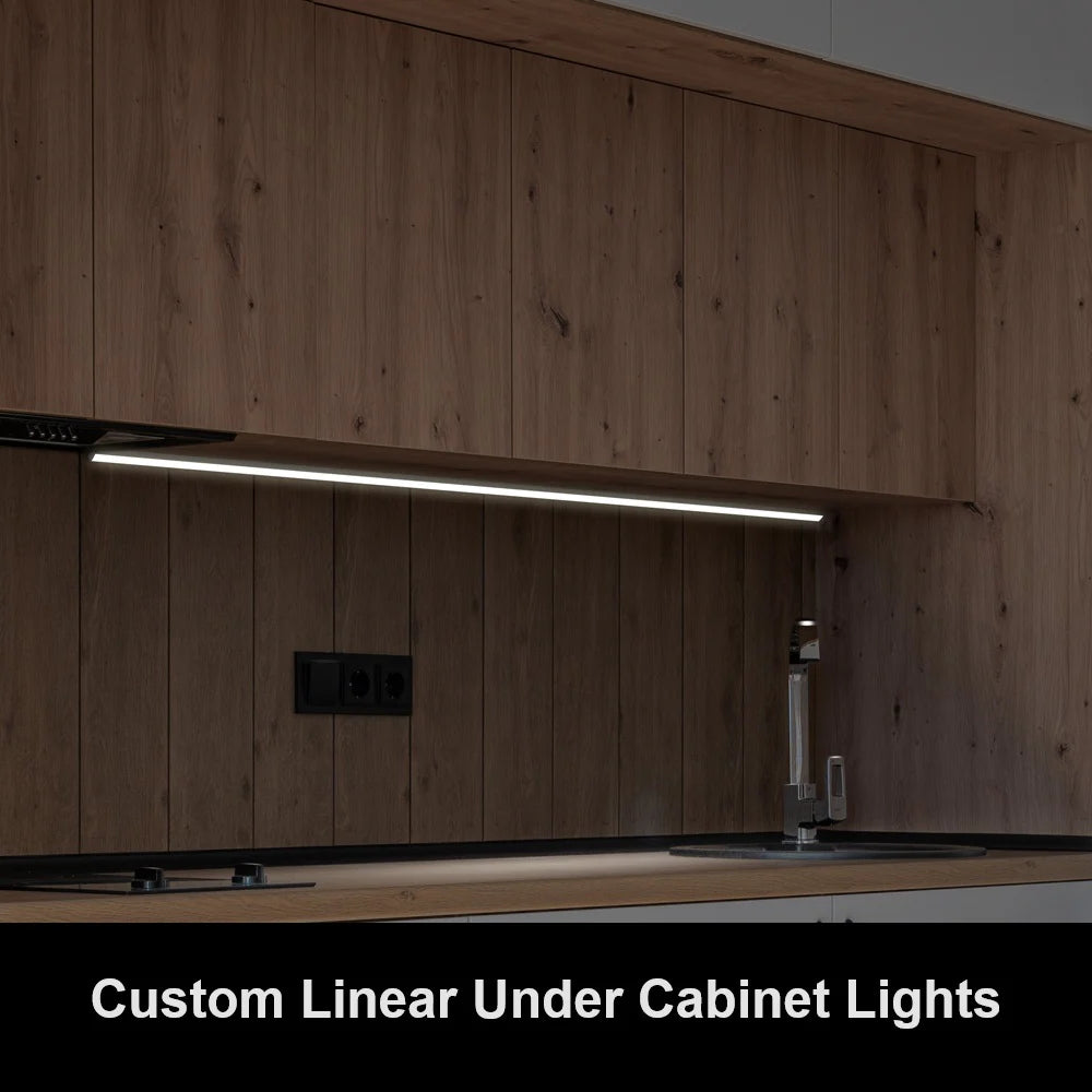 Custom built linear under cabinet LED lights - 12V – Gekpower-Canada