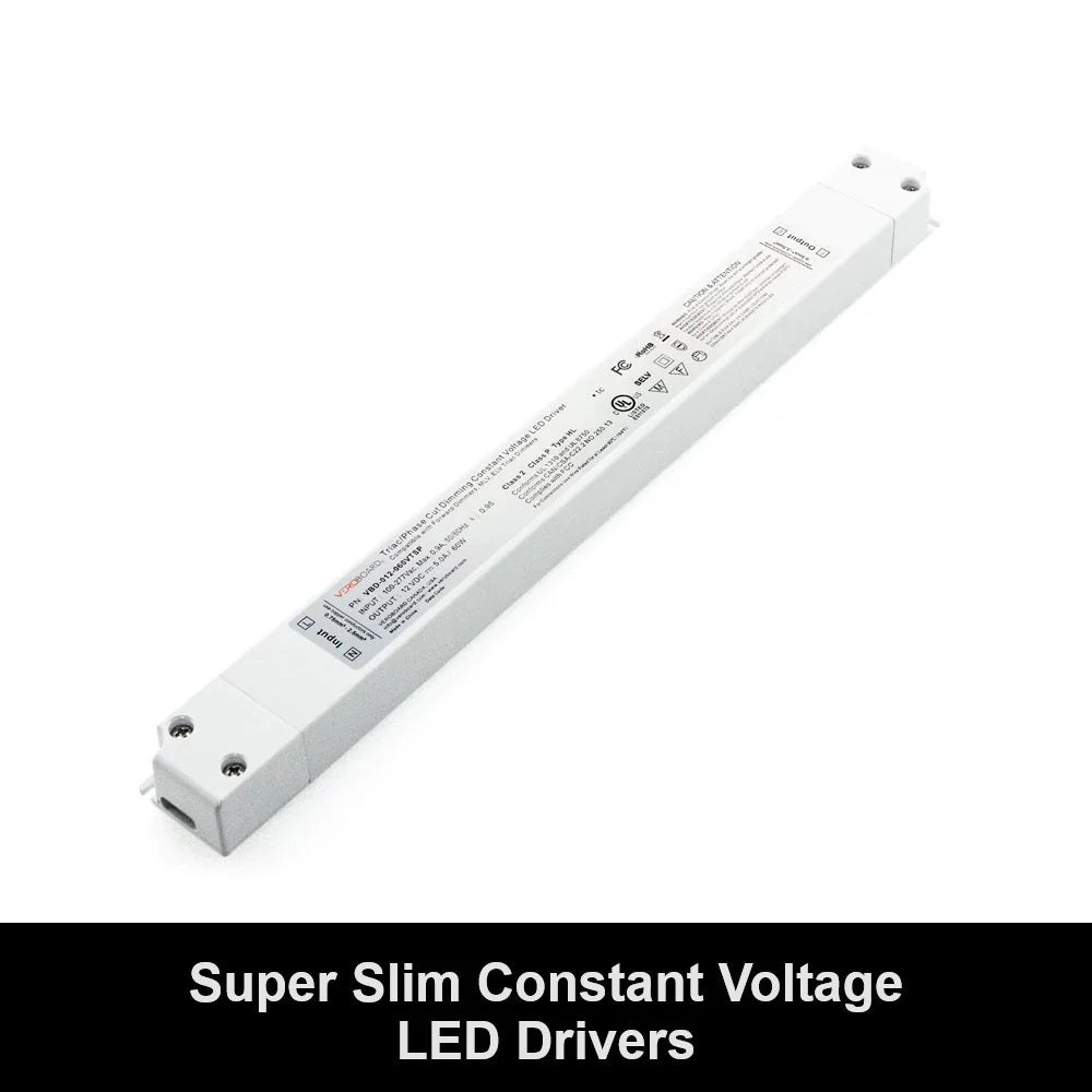 Super Slim Constant Voltage LED Drivers – Gekpower-Canada